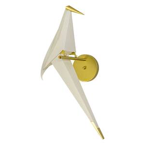 Arandela Perch Bird Pássaro Origami Ouro Fosco Led 6w St1760 | Leroy Merlin