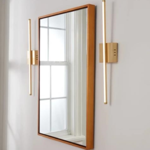 Arandela Slim Linear 1 Perfil Alumínio E Acrílico Para Fita Led ...