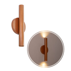 Arandela Retrô Industrial Dourada + Lâmpada Led G95 | Leroy Merlin
