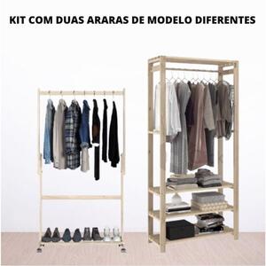 Arara Mini + Arara Simples Para Roupa Infantil Bonito | Leroy Merlin