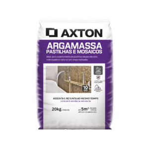 Argamassa Colante Pastilhas e Mosaicos Interna|Externa 20kg Branco ...