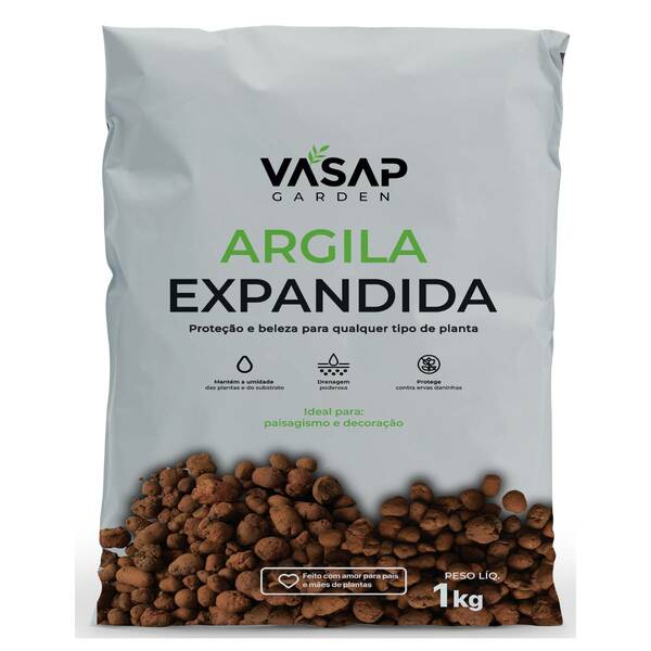 Argila Expandida Premium (1kg) Vasap | Leroy Merlin
