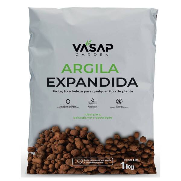 Argila Expandida Premium (1kg) Vasap | Leroy Merlin