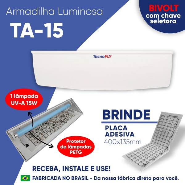 Armadilha Luminosa Arandela Ta-15 | Leroy Merlin