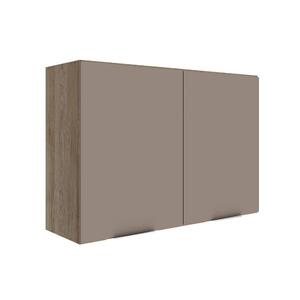 Armário Aéreo 2 Portas Springfield Carvalho Fume | Leroy Merlin