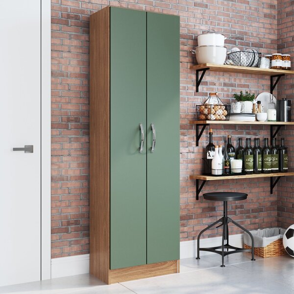 Armário Multiuso 2 Portas Milano Freijó/oliva | Leroy Merlin