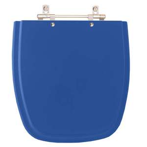 Assento Sanitário Soft Close Fit Azul Para Vaso Celite | Leroy Merlin