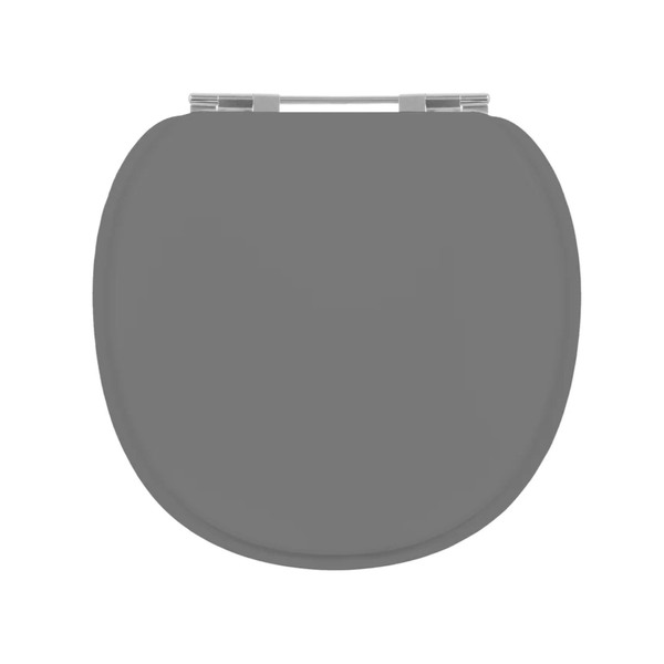 Assento Sanitário Formato Deca com Fechamento Comum Redondo em Madeira ...