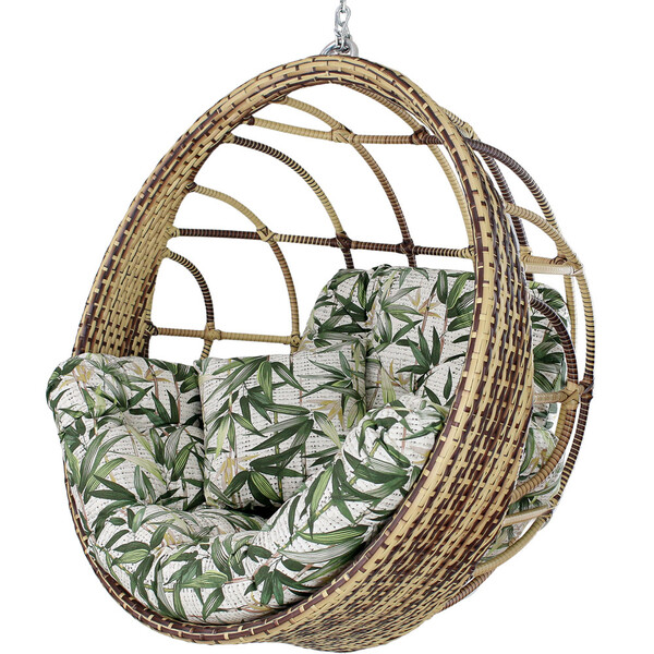 Balanço Em Alumínio Fibra Sintética Para Área, Varanda, Churrasqueira ...