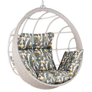 Balanço Suspenso Ninho Em Alumínio E Fibra Sintética Marmore E ...