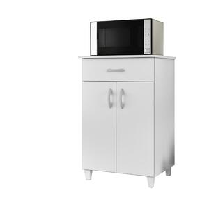 Balcão Multiuso Gênesis 2 Portas Branco Peternella Móveis | Leroy Merlin