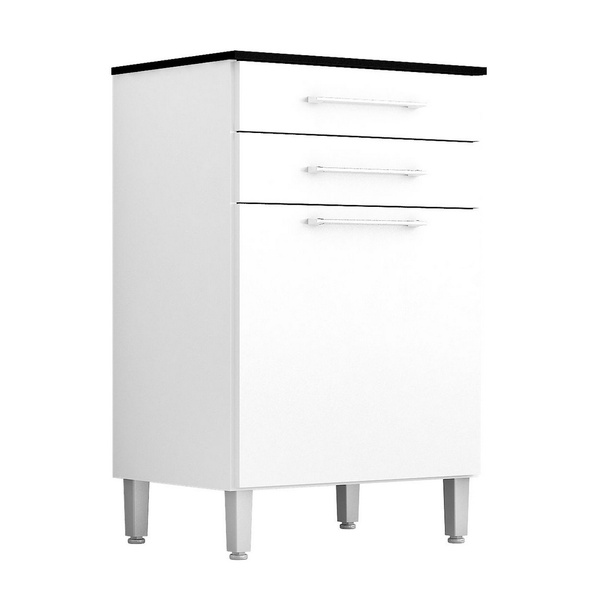 Balcão Simples 2 Gavetas - Branco | Leroy Merlin