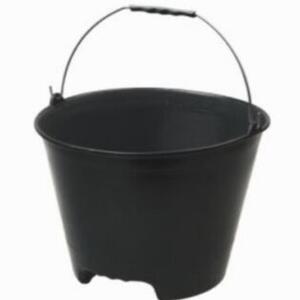 Balde Para Concreto 12 Litros Pvc Preto- Astra | Leroy Merlin