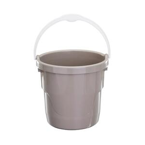 Balde Metal Chapa 10 Litros Pegador Kit 4 Uni Resistente Concreto ...