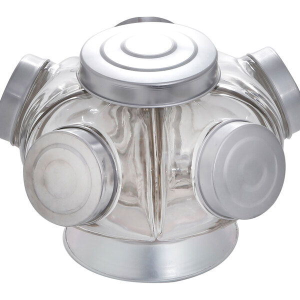 Baleiro De Vidro Com Base Giratória 23x16cm | Leroy Merlin