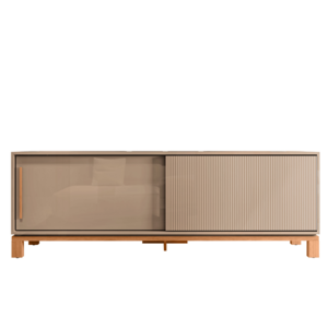 Rack Bancada P/ Tv Até 55 Polegadas 100% Mdf 2 Portas 1 Nicho 1 ...