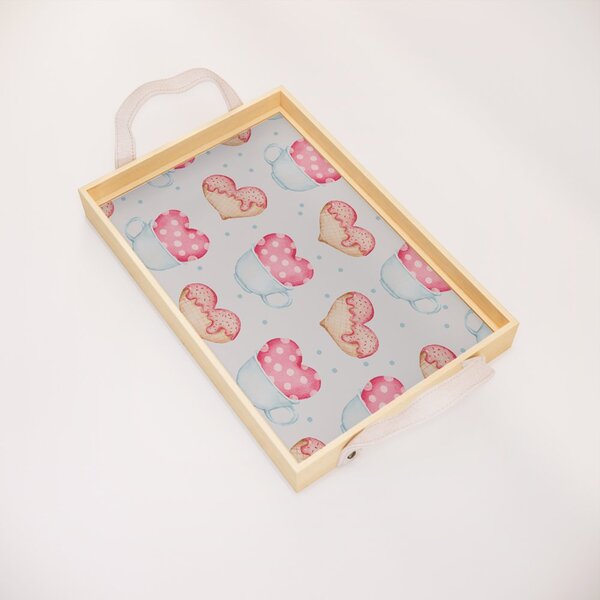 Bandeja Decorativa Pequena Docinhos - 32x22cm Clara | Leroy Merlin