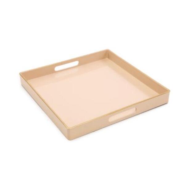 Bandeja Para Servir Quadrada Colorida 4x35x35cm Hubme | Leroy Merlin