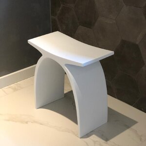 Banqueta Arc Resimetal Branco | Leroy Merlin