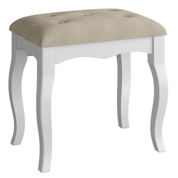 Banqueta Quarto Artesanal Design Inglês Provençal Estofada Capitonê ...