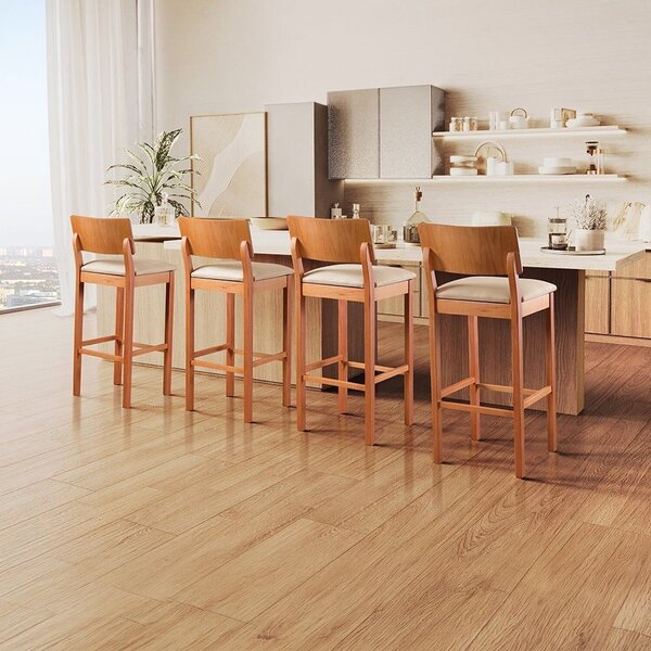 Banqueta Siena Para Cozinha E Espaço Gourmet Bege | Leroy Merlin