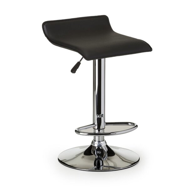 Banqueta Wave Preto/cromado | Leroy Merlin