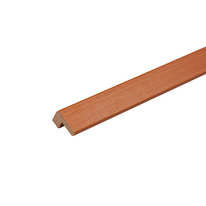 Barra de Acabamento L Reto em MDF 2,5x270cm Curupixá Premium Moldurama ...