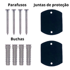 Barra De Apoio Em U 60 cm Alumínio Segurança Idoso Banheiro | Leroy Merlin