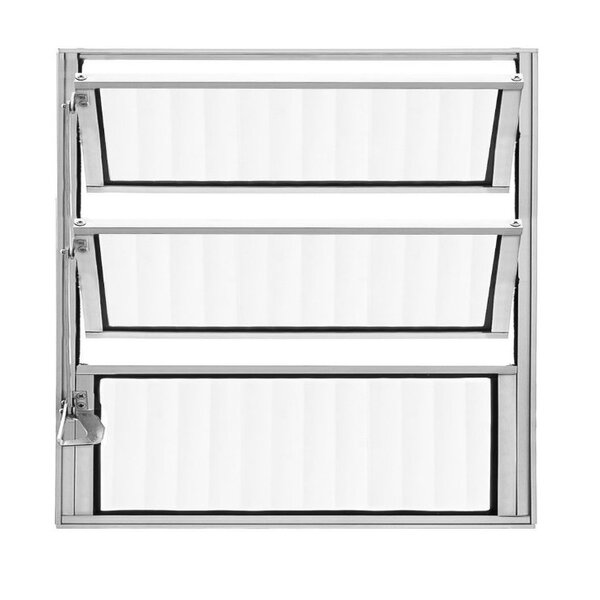 Basculante 1 Seção - Alumínio Brilhante 0,60 X 0,80 | Leroy Merlin