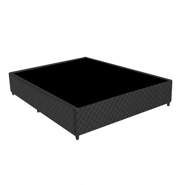 Base Box Casal 39cm X 138cm X 188cm Preto | Leroy Merlin