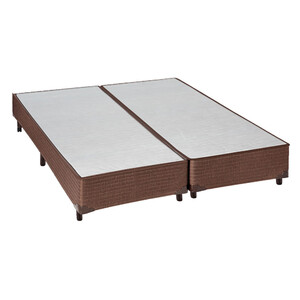 Base Box Casal Tranquilite Madeira Reflorestado Sankonfort | Leroy Merlin