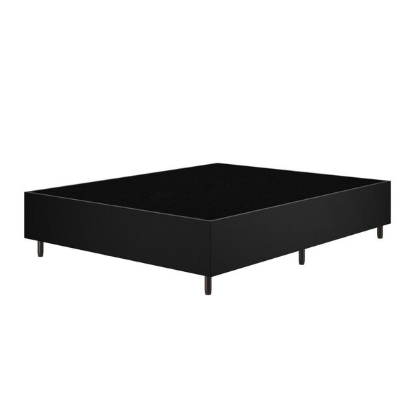 Base Box Casal Zeus Viero 25x138x188cm Preto Preto | Leroy Merlin