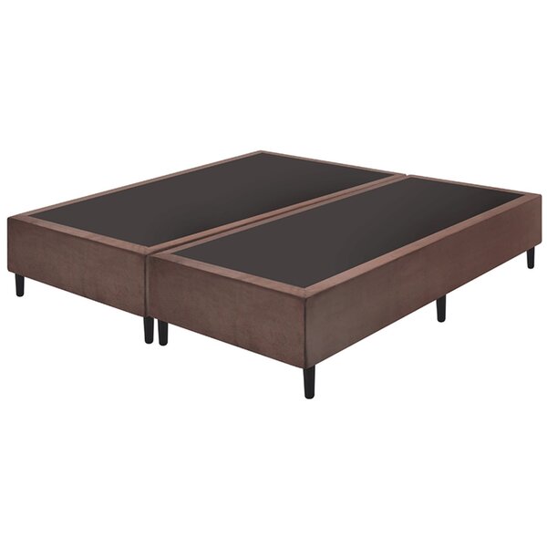 Base Box Queen 158x198x37cm Personalle Newflex Marrom | Leroy Merlin