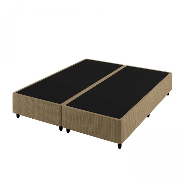 Base Box Queen 198x158x42cm Smart Plumatex Bege | Leroy Merlin