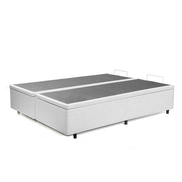 Base Box Queen Baú 158cmx45,5cmx198cm Cabecasa Madeiraoriginals Cinza ...