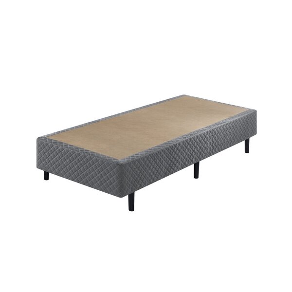Base Box Solteiro Somiê Ecoflex Cinza | Leroy Merlin