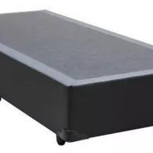 Base Cama Box Solteiro Corino Preto 40x88x188 | Leroy Merlin