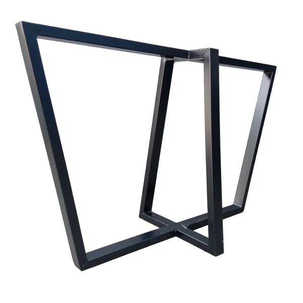 Base De Ferro Metalon Estilo Industrial Para Mesas Em Geral - Modelo ...