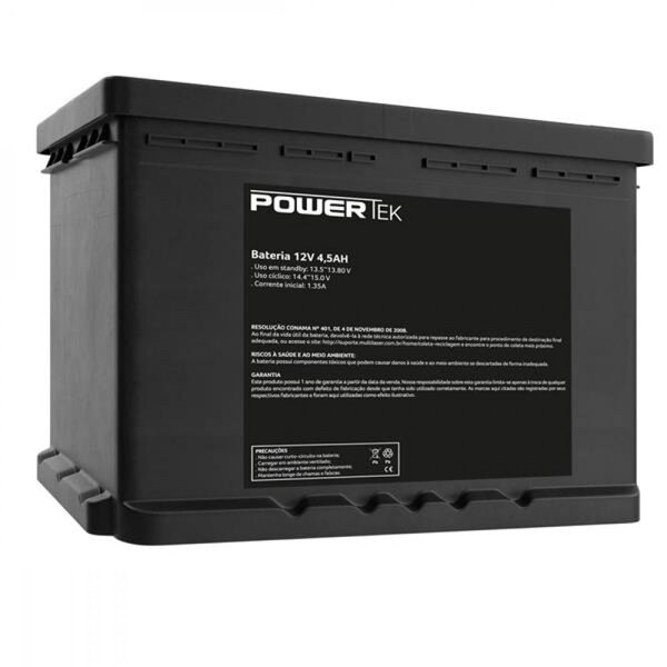 Bateria Powertek 12v 4,5ah - En009 | Leroy Merlin