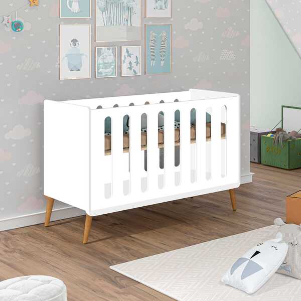 Berço Bebê Quarto Infantil Sol Americano Retro -branco | Leroy Merlin