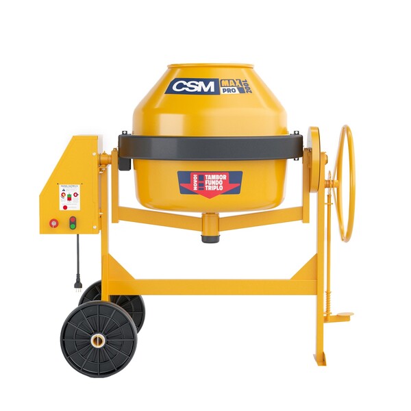 Betoneira 200L Max Pro 127V (110V) CSM | Leroy Merlin