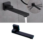 Bica Para Banheira Retratil Flat Black Baumê | Leroy Merlin