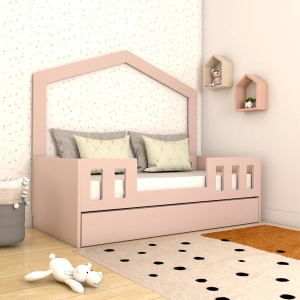 Bicama Infantil Com Estrado Fixo Play Rosa | Leroy Merlin