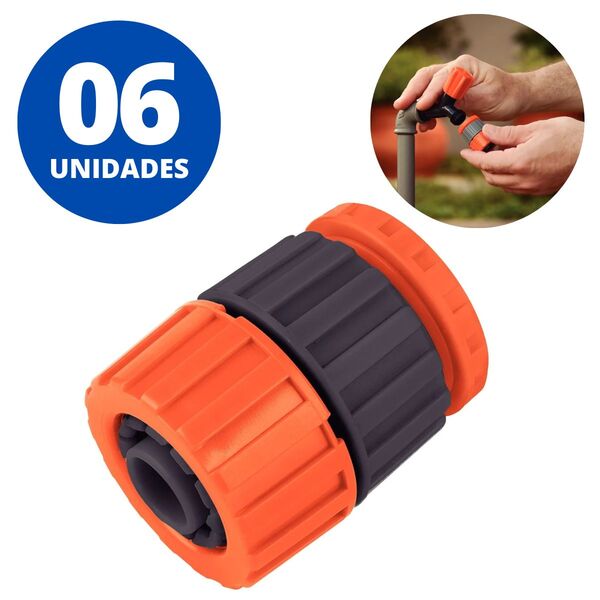 Bico Engate Rosqueado P/ Mangueira 1/2" Polegada Com Conxeão Torneira ...