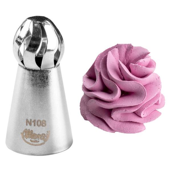 Bico Russo Esfera Para Confeitaria Em Aço Inox Allonsy | Leroy Merlin