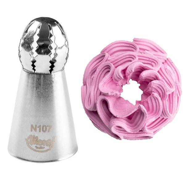 Bico Russo Esfera Para Confeitaria Em Aço Inox Allonsy | Leroy Merlin