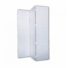 Biombo Frisado 3 Painéis Mdf 180x135cm Branco | Leroy Merlin