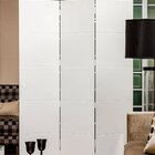 Biombo Frisado 3 Painéis Mdf 180x135cm Branco | Leroy Merlin