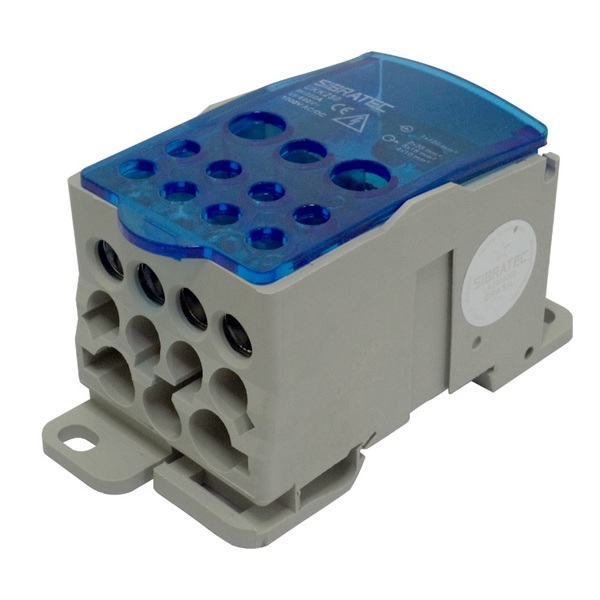 Bloco Distribuição Unipolar Ukk250-250a 1e120 4s10 5s16 2s35 | Leroy Merlin