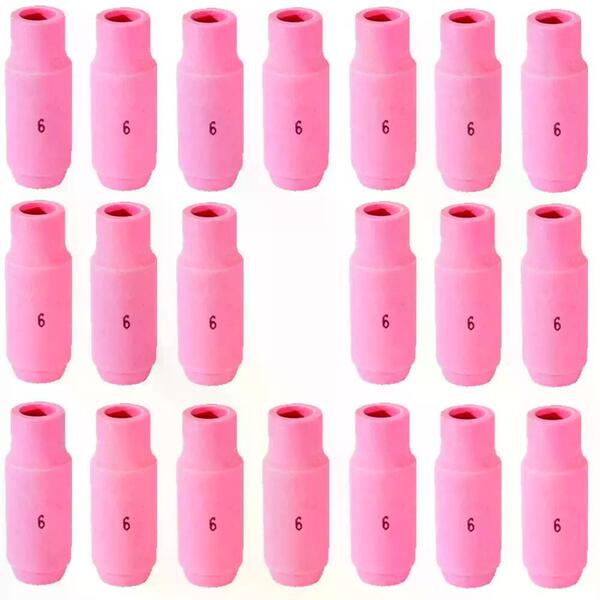 Bocal Cerâmico Para Tocha De Solda Tig 10n48 Nº6 - Pct C/ 20 | Leroy Merlin